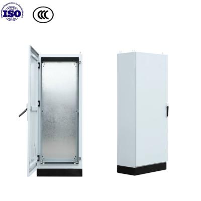 China Custom Free Standing Metal Electrical Cabinet 400-1200mm Width IP65/IP66 Indoor Outdoor Power Distribution Box for sale