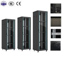 China Power Coated Server Rack Electric Enclosure 42U Network Cabinet with 800kg Load Capacity and IP65 Protection for sale