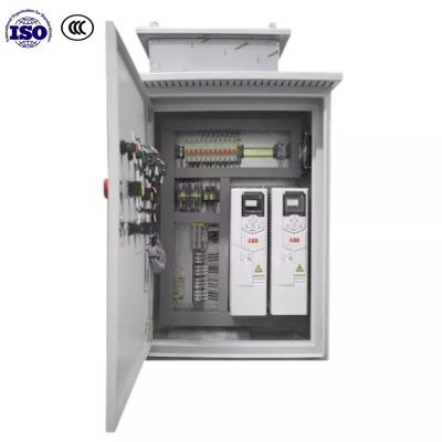 China Mild Steel Electrical Enclosure IP54 VFD Control Cabinet 600x600x462mm Wall Mount for sale