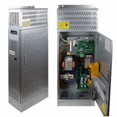 China Lockable Aluminum Alloy Electrical Enclosure Wall Mount IP65 Weatherproof Cabinet 550x430x110mm for sale