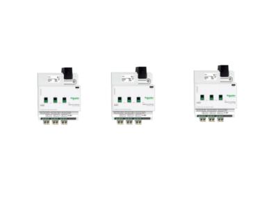 China SpaceLogic KNX Control Unit 0-10V REG-K 3-Gang with Manual Mode | 16A 3600W 72mm DIN Rail for sale