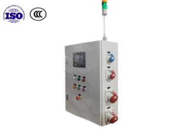 China Fireproof Key Lock PLC Control Cabinet 1.5mm Metal for Oil and Gas Pipelines HVAC System for sale