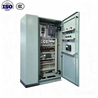 China FWPCB PLC Control Electrical Cabinet - IP54 to IP66 Rated Smart Water Pump Panel with Custom Sizes 300x400x200mm to 2200x800x600mm for sale