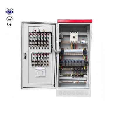 China XL-21 Low Voltage Switchgear Distribution Box 2200mm Height 6300A Capacity CE Certified Carbon Steel for sale