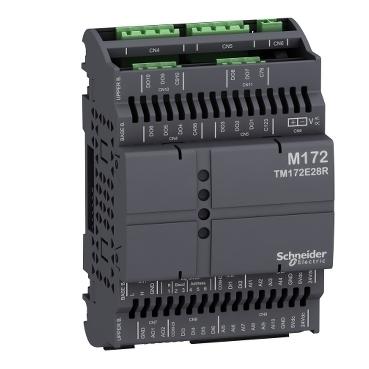 China Schneider Modicon M171 PLC Controller 22 I/O TM172E28R for HVAC Water Pumping with USB-C and Modbus for sale