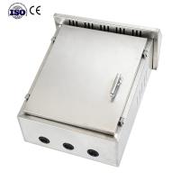 China IP66 Weatherproof Steel Electrical Cabinet Outdoor Control Panel Customizable Size for sale