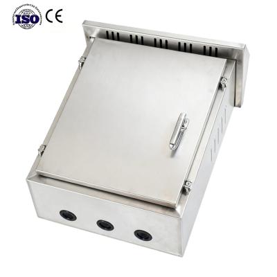 China IP66 Weatherproof Steel Electrical Cabinet Outdoor Control Panel Customizable Size for sale