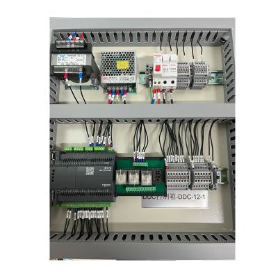 China Outdoor Fresh Air Exhaust Ventilation Control Cabinet Schneider PLC Box IP55 220V for sale