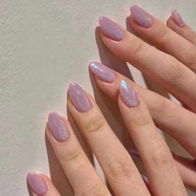 China ABS False Nails French Style Customized Private Label Professional Short Press On Nails for sale