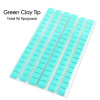 China Nails Package 96 PCS Removable 3 Colors Nail Art Stickers OEM Nail Tips Multifunctional for sale