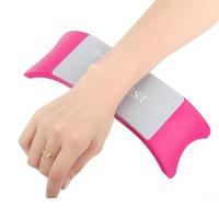 China Nail Art Necessity Comfortable Plastic Silicone Cushion Pillow for Salon Hand Holders for sale