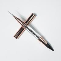 China Acrylic and Metal Dual Ended Rhinestone Crystals Studs Picker Wax Pencil Tool for Nail Art for sale