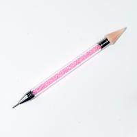 China 50g/pc Double Way Nail Art Picker Dotting Tools with Custom Magic Rhinestone Pen for sale
