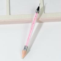China 50g/pc Double Way Nail Art Picker Dotting Tools with Custom Magic Rhinestone Pen for sale