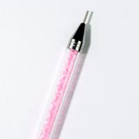 China 50g/pc Double Way Nail Art Picker Dotting Tools with Custom Magic Rhinestone Pen for sale