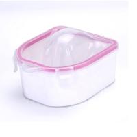 China New Nail Art Polish Remove Wash Soaker Tray Manicure Spa Tool Nail Soaking Soak Off Bowl for sale