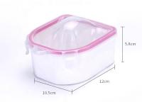 China New Nail Art Polish Remove Wash Soaker Tray Manicure Spa Tool Nail Soaking Soak Off Bowl for sale