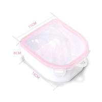 China New Nail Art Polish Remove Wash Soaker Tray Manicure Spa Tool Nail Soaking Soak Off Bowl for sale