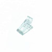 China Approx. 6g Function Clear Nail Clips Plastic Colorful Poly Gel Finger Make-up Fixed Tips for sale