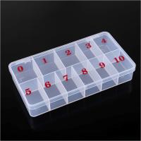 China Professional Nail Supplier Beauty Tools 11grids Empty Nail Jewelry Decoration Storage Box Nail Tips Box for sale