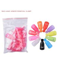 China 10PC Plastic Soak Off Clip for Effortless Removal of UV Gel Polish on Acrylic Nails for sale