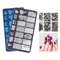 China Professional OEM Custom Stainless Steel Stamp Plate Pattern Designs Matriel Stamping Pour Ongle Nail Stamping Plates for sale