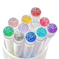 China Synthetic Hair Plastic Handle Blue Disposable Mascara Lash Wand Tubes for Eyelash Brush for sale