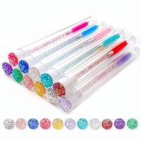 China Synthetic Hair Plastic Handle Disposable Eyelash Brushes for Extension Mascara Cleaning for sale