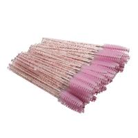 China Nylon Hair Plastic Handle Disposable Eyelash Brush Cleaner Holder with Free Design for sale