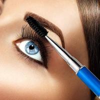 China Wholesale Provate Label Colorful Rhinestone Handle Eyelash Extension Makeup Mascara Wand Crystal Eyelash Brush for sale