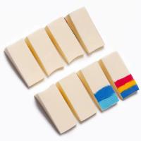 China Triangle Spongy Nail Gradient Color Stamping Sponges Set with 3D Image Coloring Stamp for sale