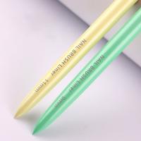 China Professional Manicure Brushes Metal Handle Nail Drawing Pen Nail Art Striping Liner Brushes For Nail for sale