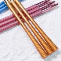 China Plastic nylon Handle Material Plastic 3PCS/set Nail Art Liner Brush Set with Custom Logo for sale