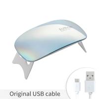 China Hot Sale SUN MINI 6W UV LED Lamp Nail Dryer Portable USB Cable Sun Mini Nail Lamp For Gel Polish Curing for sale