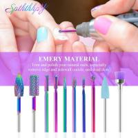 China Factory Custom 10Pcs/set Diamond Nail Drill Bit Set 3/32