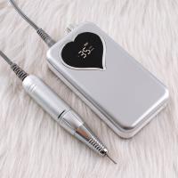 China Professional Nail Gel Remove Tools Mini Nail Sharpener 35000rpm Portable Nail Drill Machine for sale