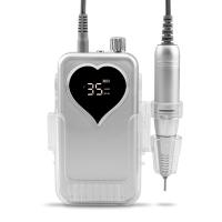 China Professional Nail Gel Remove Tools Mini Nail Sharpener 35000rpm Portable Nail Drill Machine for sale