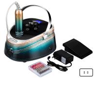 China 2022 New 35000 RPM Gradient Color Nail Polishing Machine Battery Nail Drill for sale