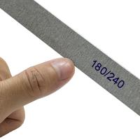China Professional  Wooden Nail Files Double Sided Durable Sanding 80/100/180/240 Nail File Custom Logo For Nails for sale