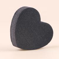 China Hot Selling Mini Nail Buffer Double Sided Heart Shape Cheap Sponge Nail File for sale