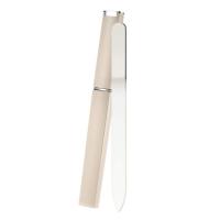 China Wholesale Customized Printing Logo Manicure Nail Art File Gradient Double Side Crystal Glass Nail With Case for sale