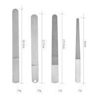 China Professional Supplier Private Label Custom Logo Low MOQ Steel 80 100 150 180 240 Grit Nail File With Logo for sale