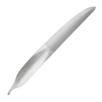 China Wholesale New Arrival Design Reusable Stainless Steel Nail File Custom Logo 80 80 Metal Nail File for sale