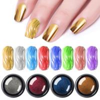 China Factory Price 12 Colors Chrome Pigment Nail Art Powder Mirror Effect Color Shifting Mirror Powder For Nails for sale