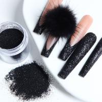 China Wholesale Colorful Diamond Shinny Dust Powder Sugar Nail Candy Sweet Nail Art Pigment Glitter Rainbow Powder Nail for sale
