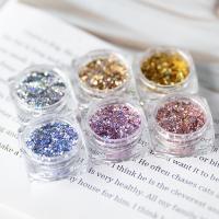 China Nail Supply Sparkling Glitter Powder Solvent Resistance Glitter Holographic Glitter Wholesale for sale
