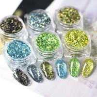 China Nail Supply Sparkling Glitter Powder Solvent Resistance Glitter Holographic Glitter Wholesale for sale