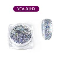 China Nail Supply Sparkling Glitter Powder Solvent Resistance Glitter Holographic Glitter Wholesale for sale