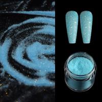 China Factory Sugar Nail powder Candy Sweet Nail Art Pigment Glitter Colorful Rainbow Diamond Dust Powder For Nail for sale