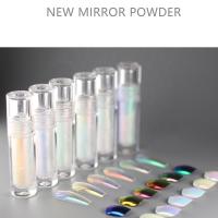 China Chrome Fairy Liquid Powder Mirror Effect for Nail Art DIY Decoration in Multi Colors for sale